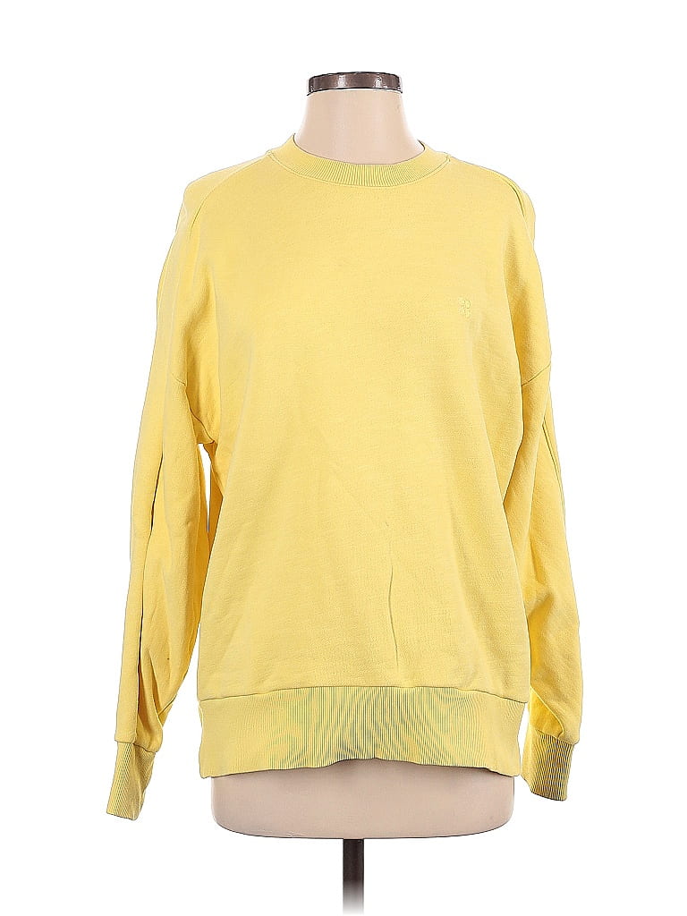 Sweaty Betty 100% Cotton Yellow Sweatshirt Size S - 76% off | ThredUp