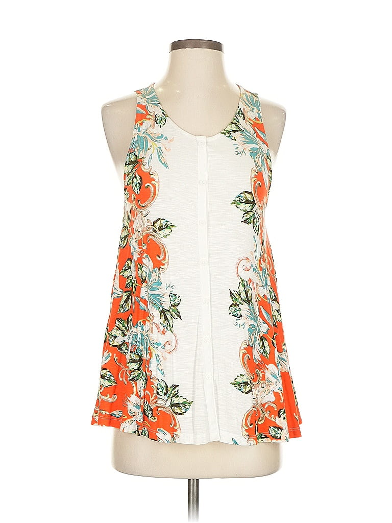 Akemi + Kin Orange Sleeveless Blouse Size XS - 66% off | ThredUp