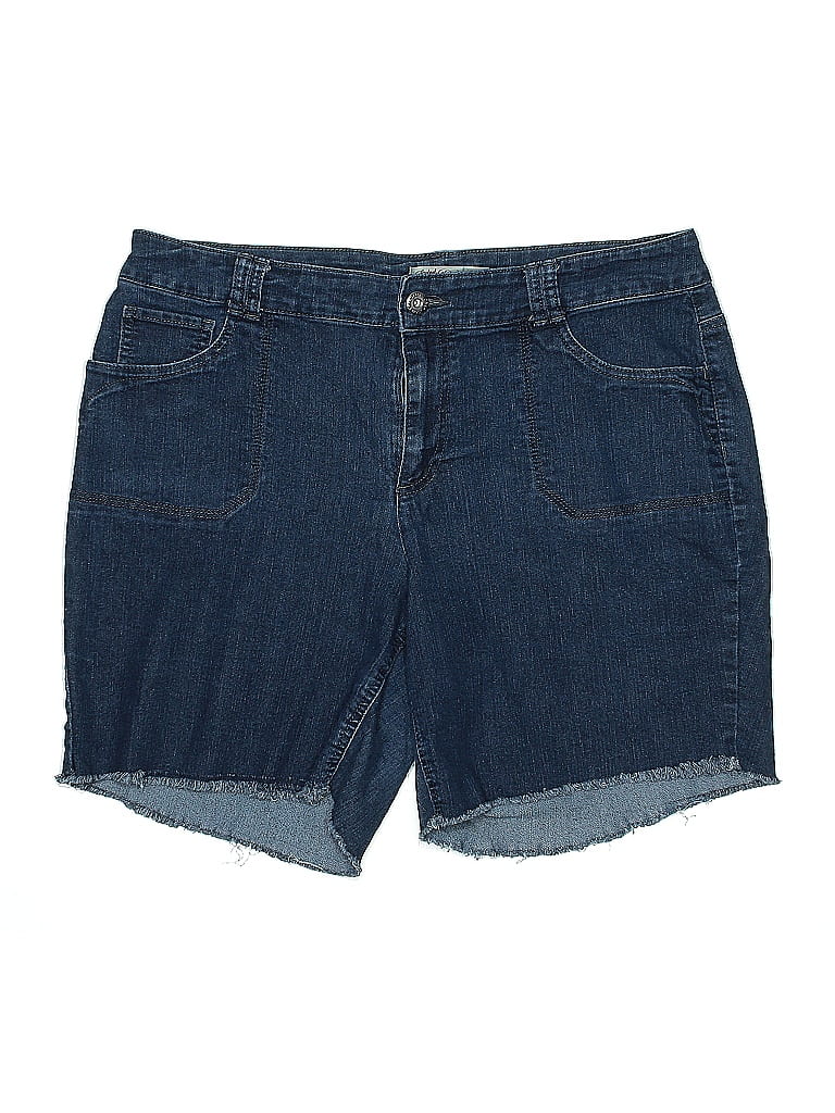 Faded Glory Blue Denim Shorts Size 18 - 26% off | ThredUp