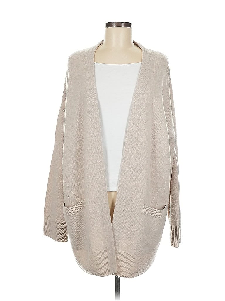 Vince. 100% Cashmere Tan Cashmere Cardigan Size M - 79% off | ThredUp