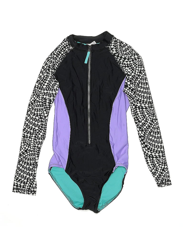 Speedo Graphic Purple One Piece Swimsuit Size XS - 34% off | ThredUp