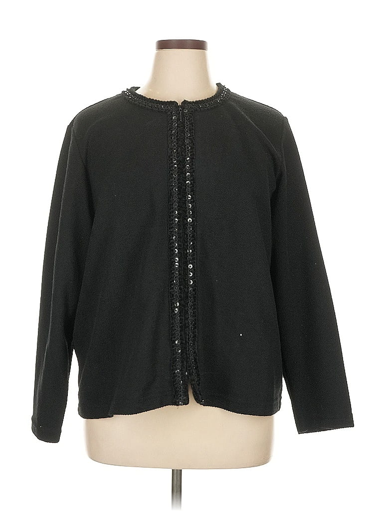 Cathy Daniels Black Cardigan Size XL - 65% off | ThredUp