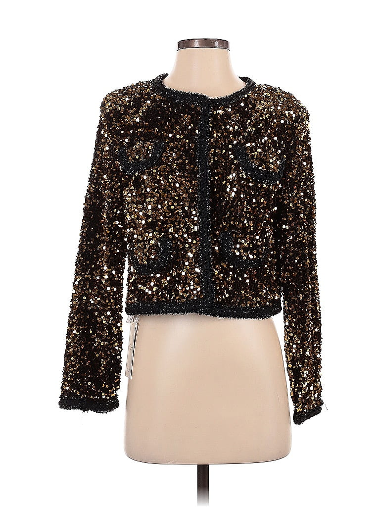 Mew Mews Fashion Gold Jacket Size S - 83% off | ThredUp