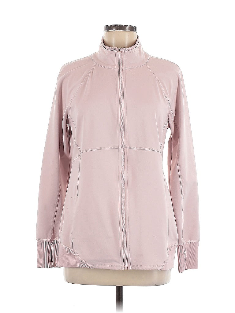 Apana Pink Track Jacket Size M - 68% off | ThredUp