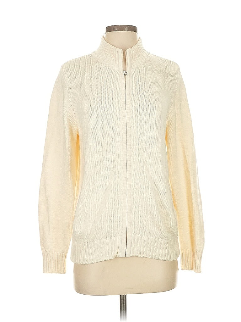 Appleseeds 100% Cotton Ivory Cardigan Size S - 60% off | ThredUp