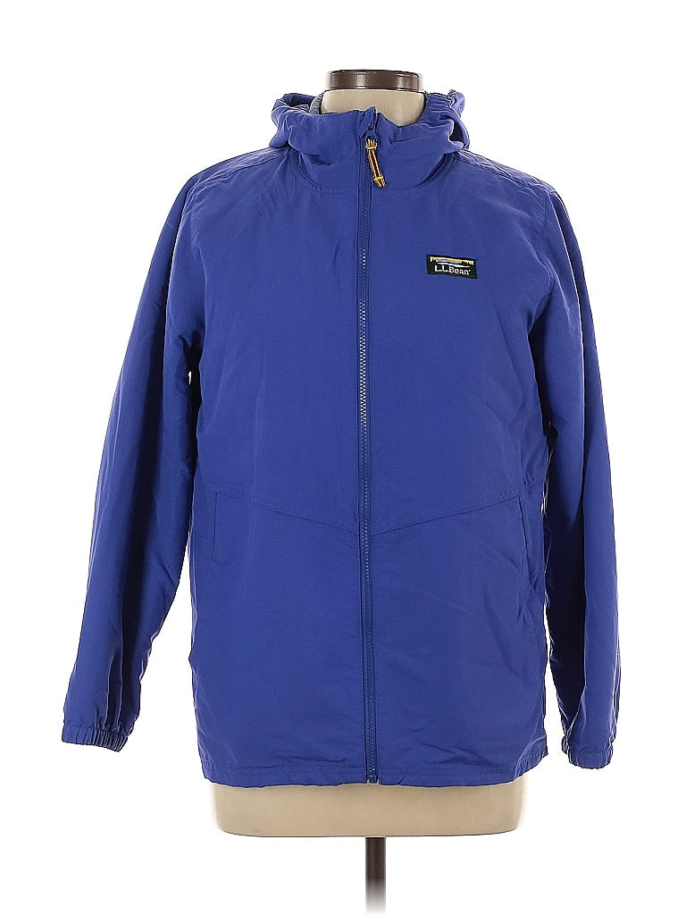 L.L.Bean 100% Polyester Blue Snow Jacket Size XL - 53% off | ThredUp