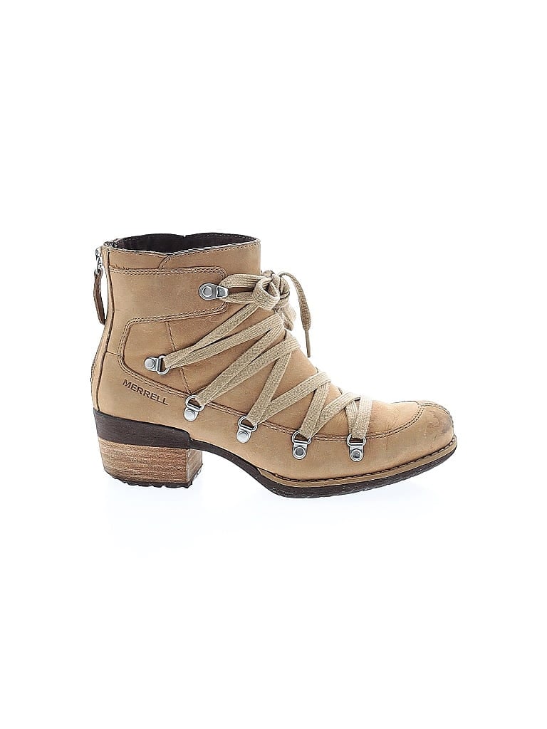 Merrell Tan Ankle Boots Size 7 - 74% off | ThredUp