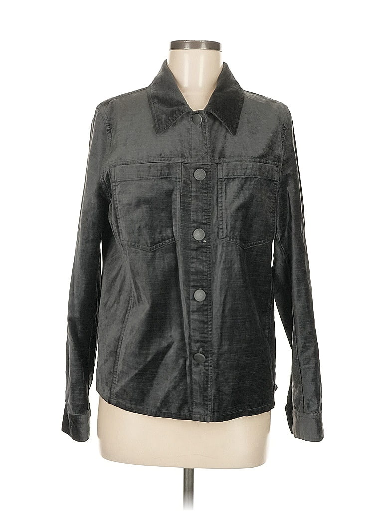 CAbi Gray Denim Jacket Size M - 70% off | ThredUp