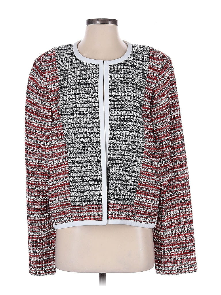 St. John Graphic Red Jacket Size 18 - 91% off | ThredUp