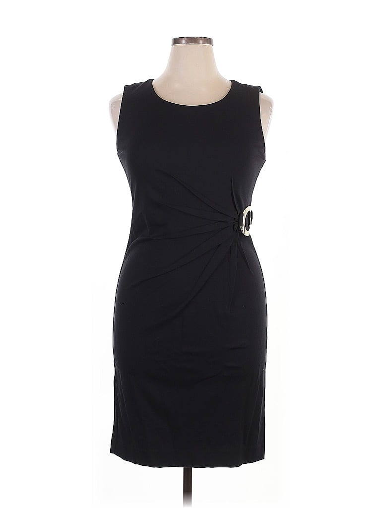 Alfani Solid Black Cocktail Dress Size 14 - 73% off | ThredUp