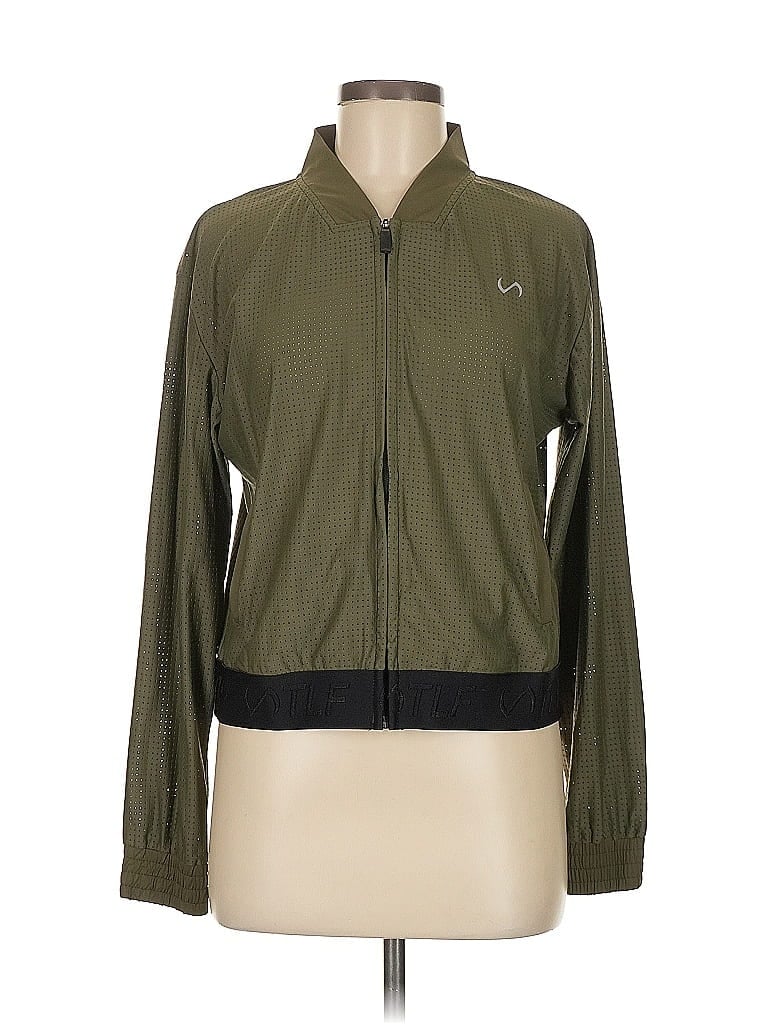 TLF Green Track Jacket Size M - 56% off | ThredUp