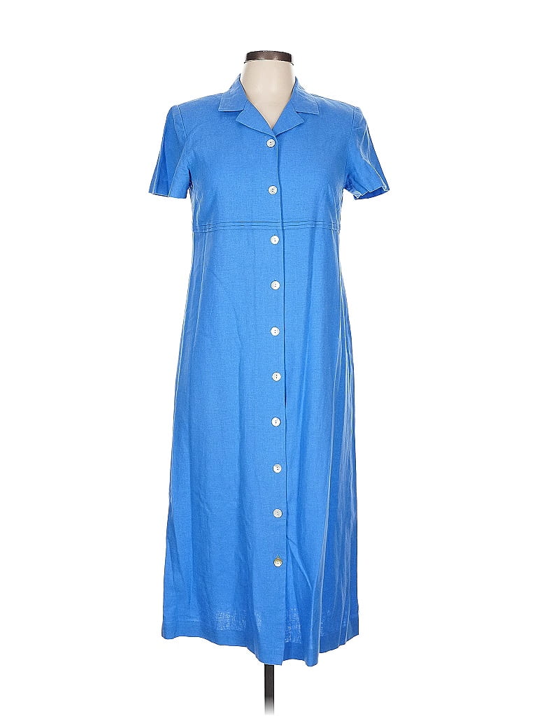 Talbots Blue Casual Dress Size 10 - 72% off | ThredUp