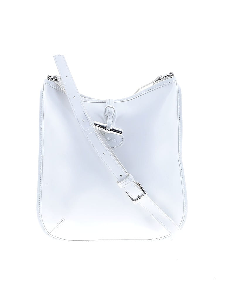 Longchamp 100% Leather White Leather Crossbody Bag One size - 31% off ...