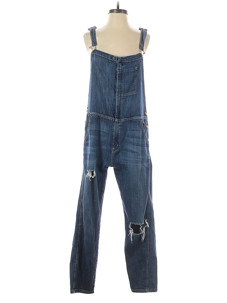 Current/Elliott Blue Overalls Size S - 73% off | ThredUp