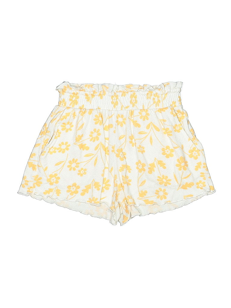 colsie Floral Yellow Shorts Size XS - 15% off | ThredUp