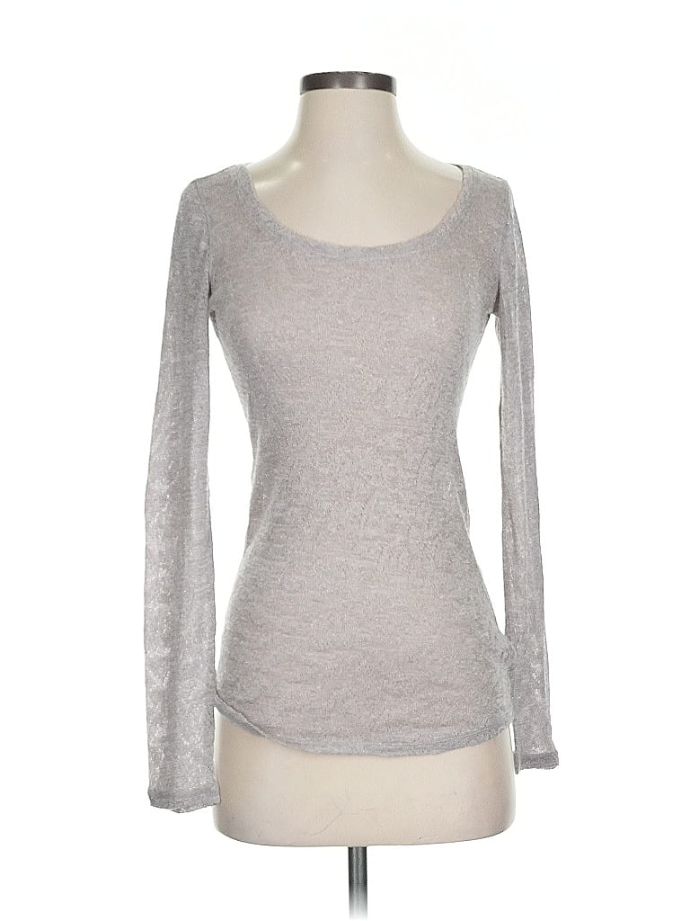 Express 100% Metallic Silver Cardigan Size S - 69% off | ThredUp