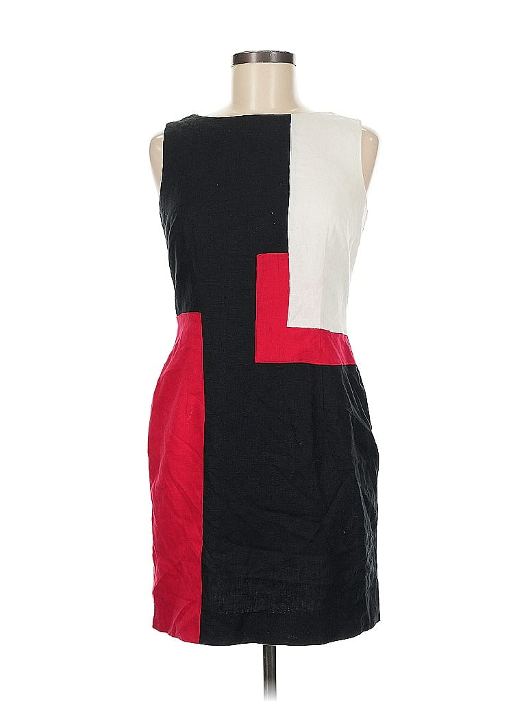 Nina Leonard Color Block Black Cocktail Dress Size 6 (petite) - 64% off ...