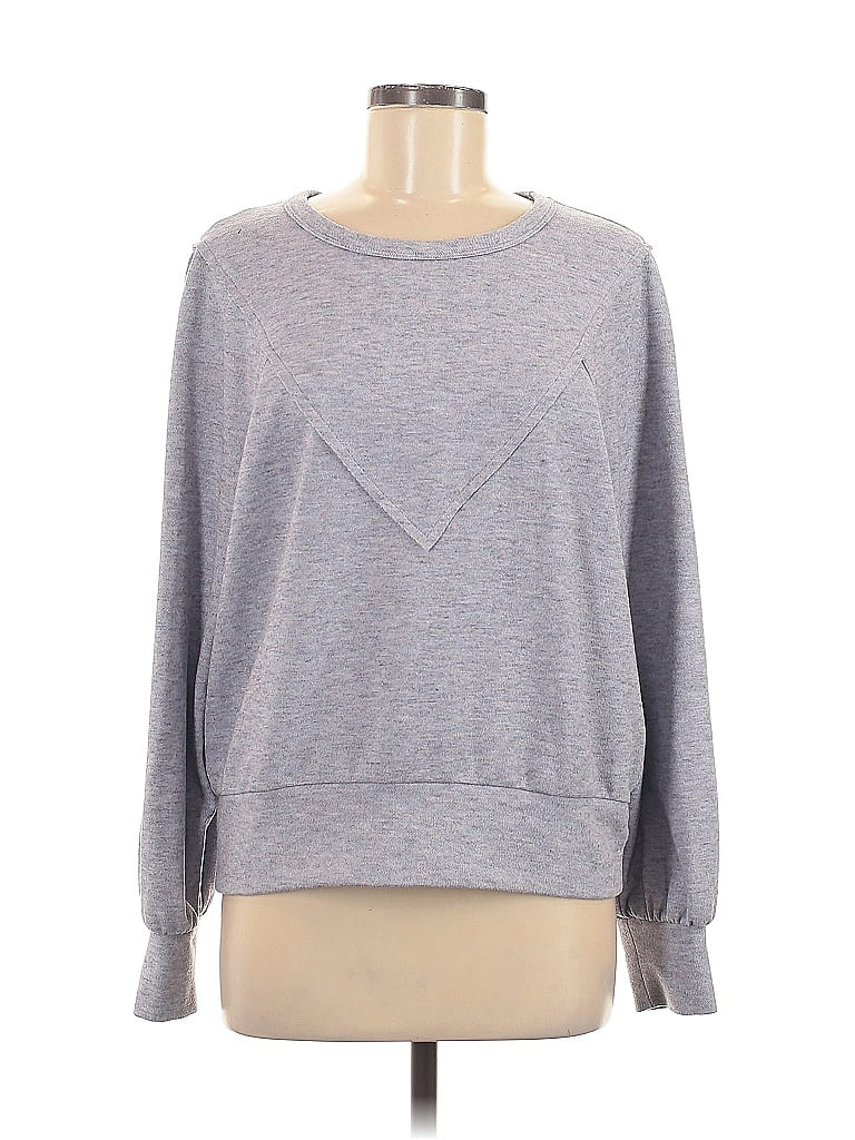 Allison Joy Gray Pullover Sweater Size M - 75% off | ThredUp
