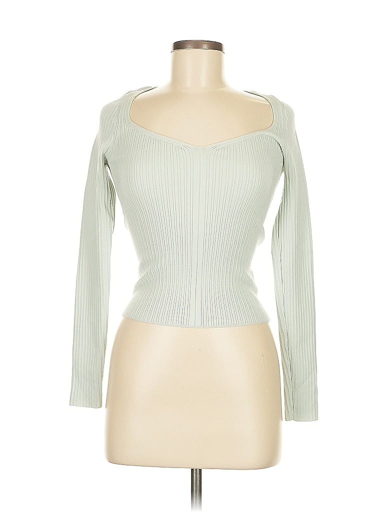Express Green Pullover Sweater Size XS - 72% off | ThredUp