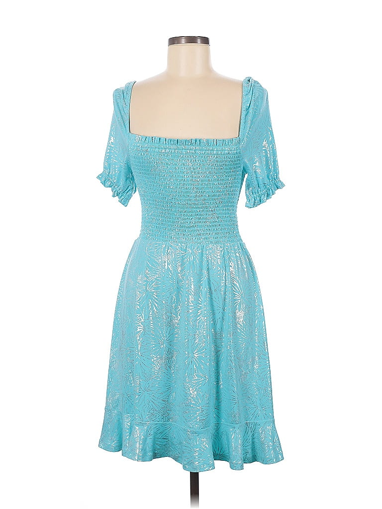 MICHAEL Michael Kors Teal Cocktail Dress Size M - 79% off | ThredUp