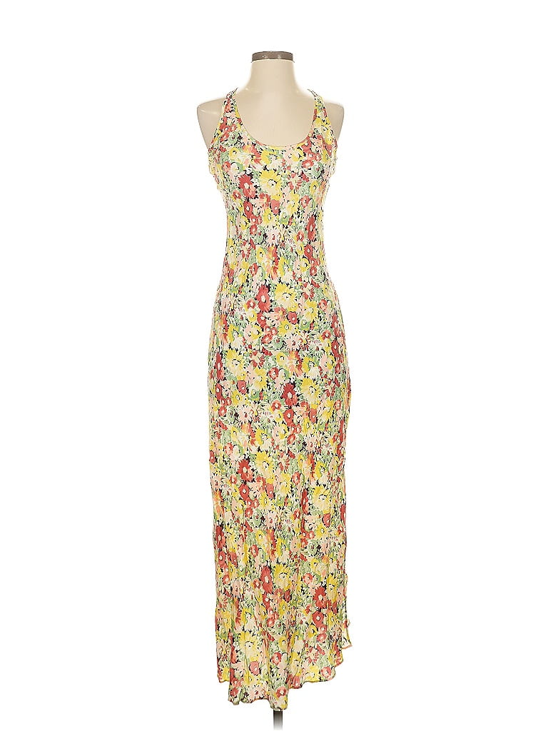 J.Crew Floral Yellow Cocktail Dress Size 00 - 72% off | ThredUp