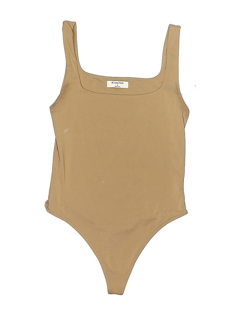 Babaton Solid Tan One Piece Swimsuit Size M - 64% off | ThredUp