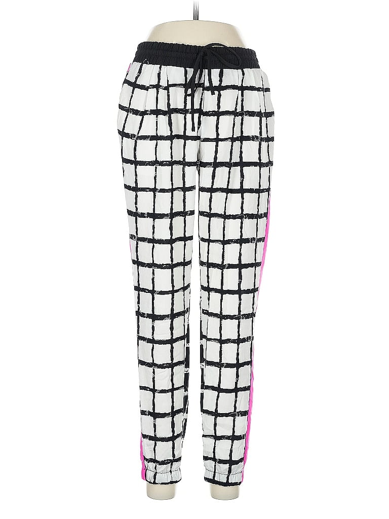 Mustard Seed 100% Polyester Graphic White Casual Pants Size M - 55% off ...