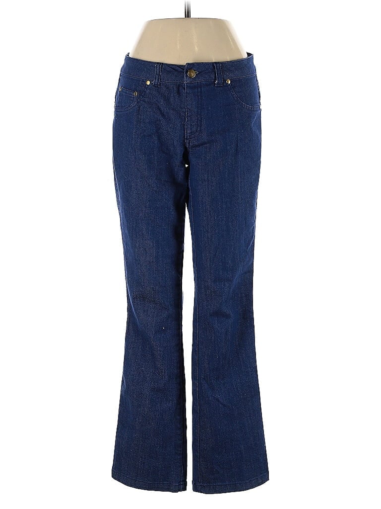 IMAN Chevron-herringbone Blue Jeans Size XS - 77% off | ThredUp