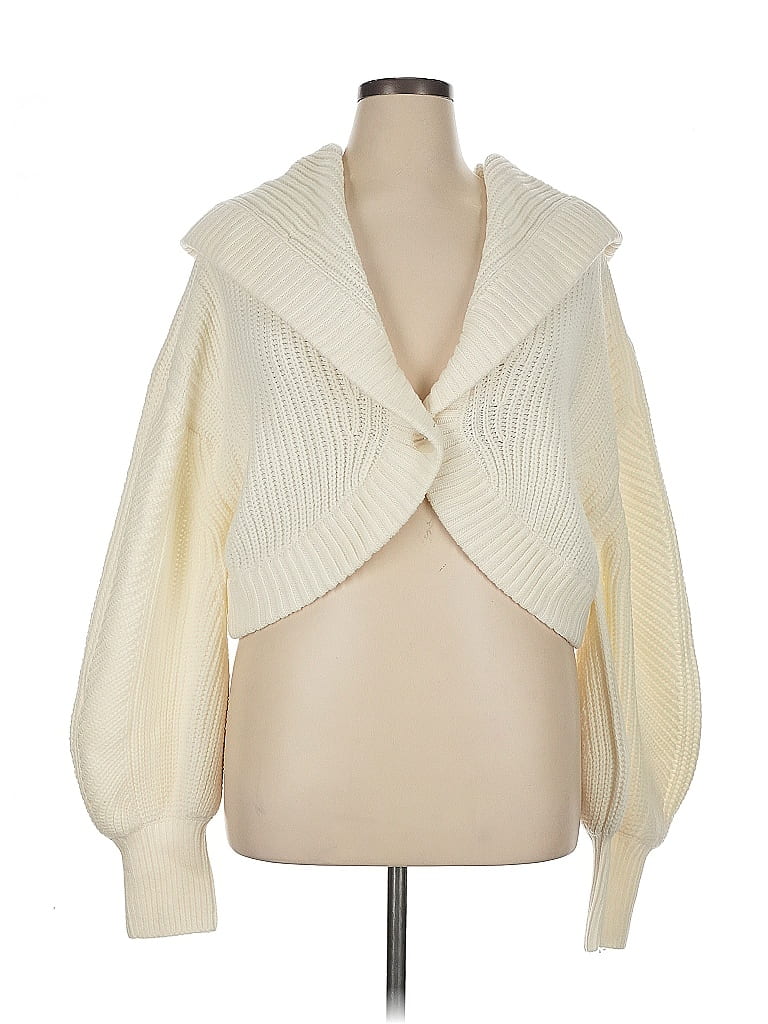 Maeve Ivory Cardigan Size XL - 74% off | ThredUp