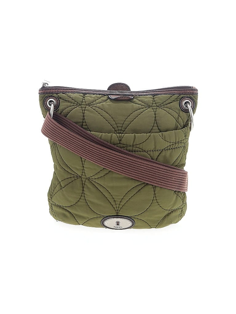 Fossil Green Crossbody Bag One size - 64% off | ThredUp