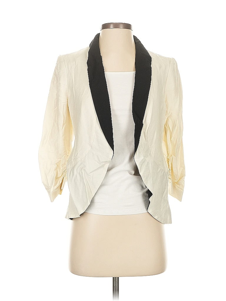 LC Lauren Conrad Ivory Blazer Size 4 - 62% off | ThredUp