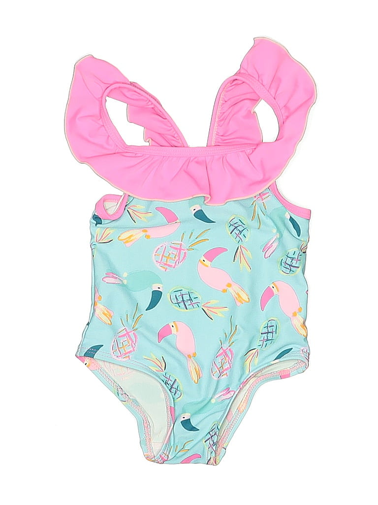 Floatimini Tropical Pink One Piece Swimsuit 9-12 MO / 12 MO - 58% off ...