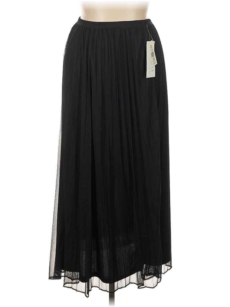 Maggie McNaughton 100% Polyester Black Formal Skirt Size 1X - 61% off ...