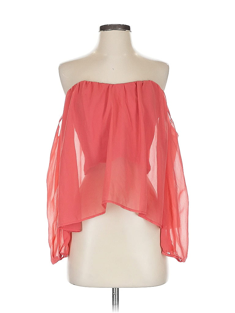 Koos Solid Red Sleeveless Blouse Size S - 75% off | ThredUp