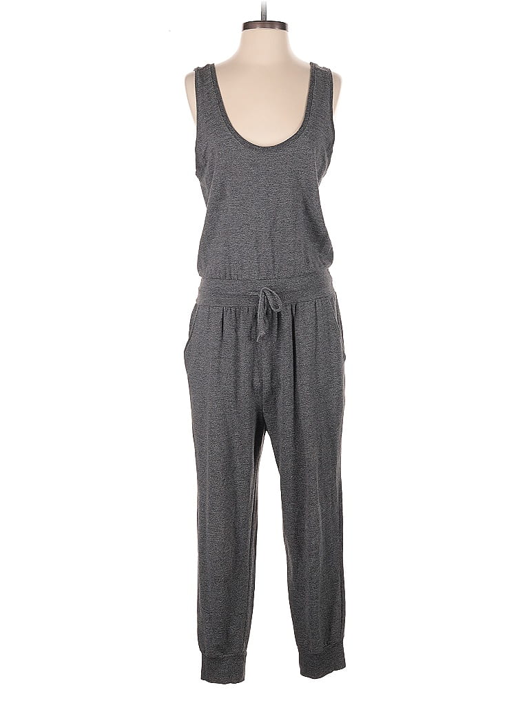 Zella Solid Gray Jumpsuit Size S - 55% off | ThredUp