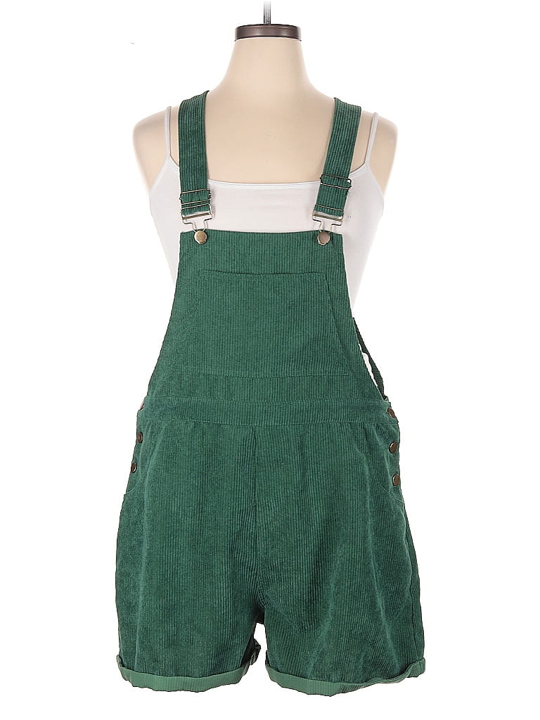Cider Green Overalls Size 1X - 35% off | ThredUp