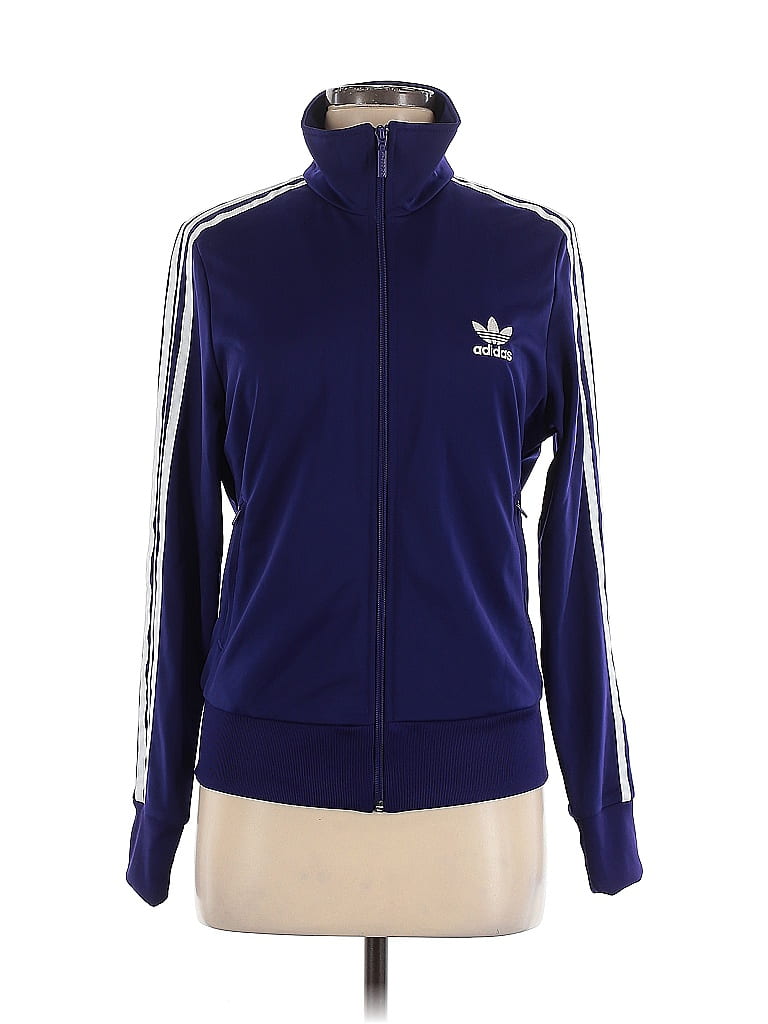 Adidas Blue Track Jacket Size M - 63% off | ThredUp