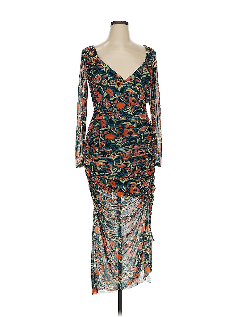 Cleobella Teal Cocktail Dress Size XL - 54% off | ThredUp