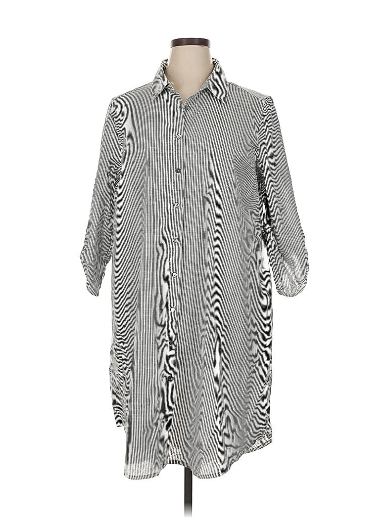 Mlle Gabrielle Gray Casual Dress Size XL - 48% off | ThredUp