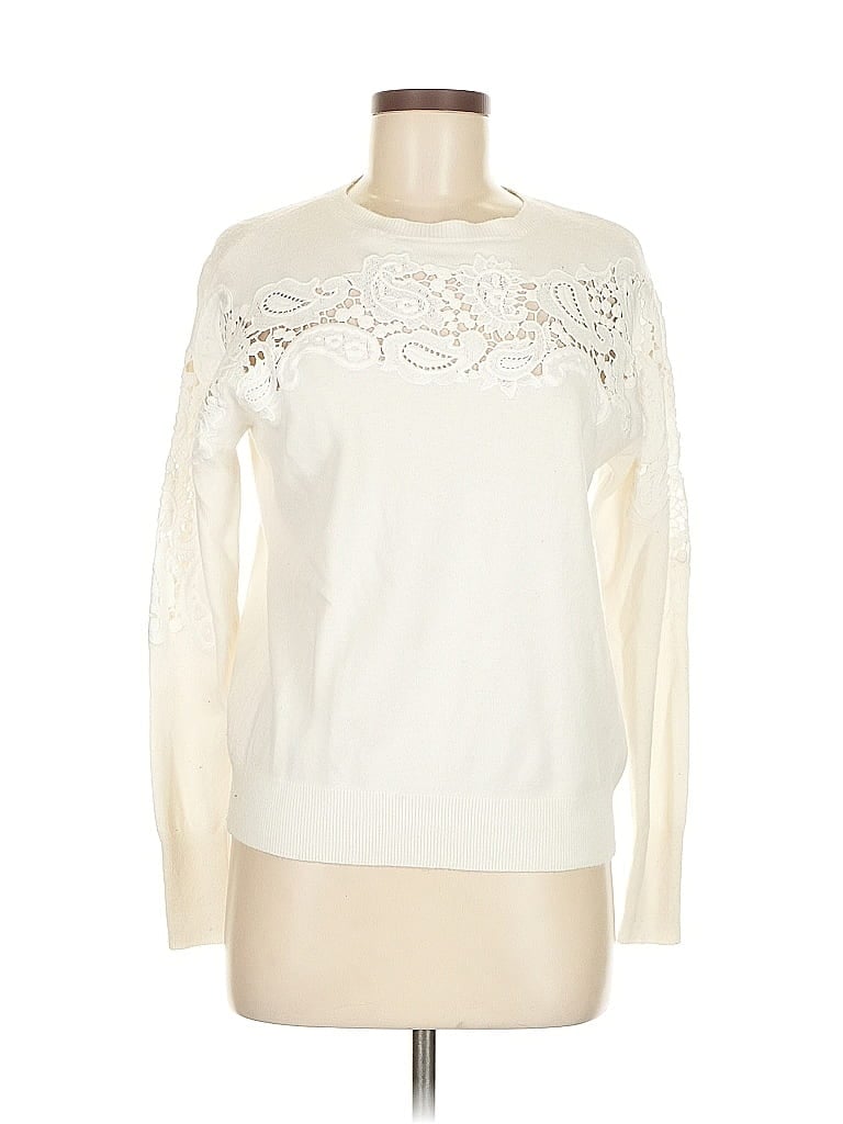 Ted Baker London Ivory Pullover Sweater Size 6 - 69% off | ThredUp