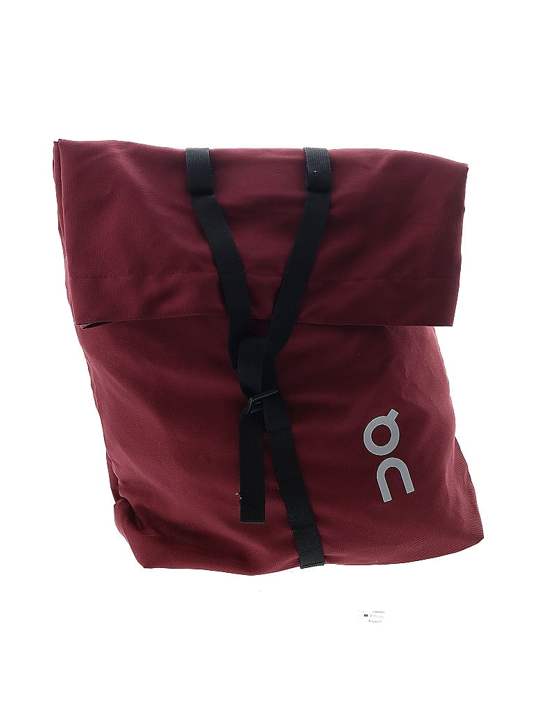 On Cloud Burgundy Backpack One size - 61% off | ThredUp