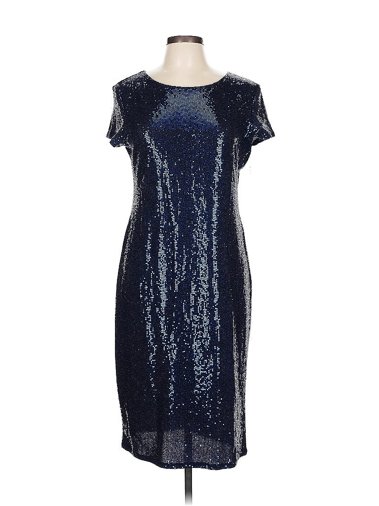 Bebe Blue Cocktail Dress Size L - 74% off | ThredUp