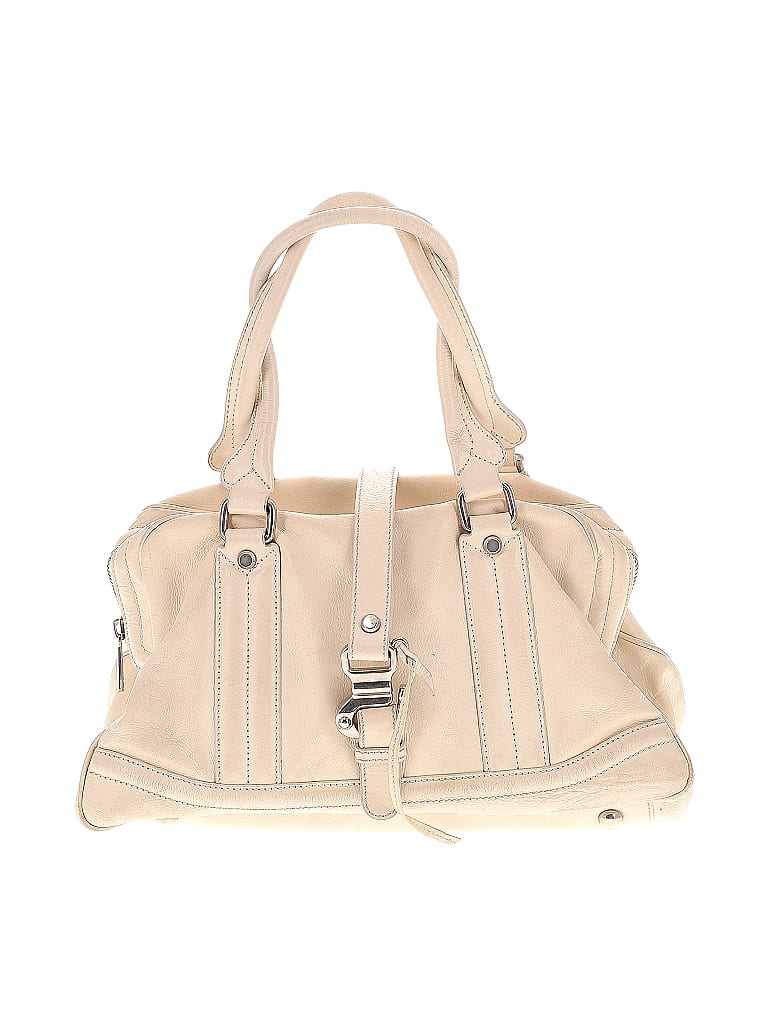 Gryson 100% Leather Ivory Leather Satchel One size - 70% off | ThredUp