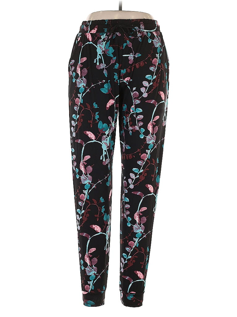 Assorted Brands Floral Black Casual Pants Size XL - 54% off | ThredUp