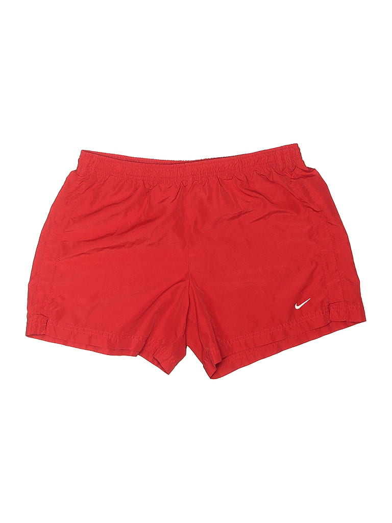 Nike 100% Polyester Red Athletic Shorts Size M - 47% off | ThredUp
