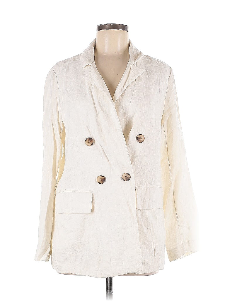A New Day Ivory Blazer Size M - 56% off | ThredUp