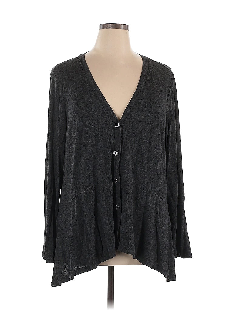 Cable & Gauge Gray Cardigan Size 1X - 56% off | ThredUp