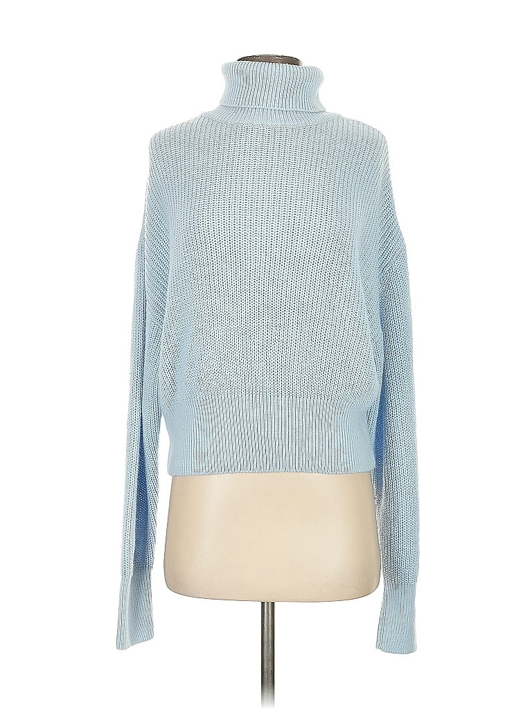 Koton Blue Turtleneck Sweater Size S - 78% off | ThredUp