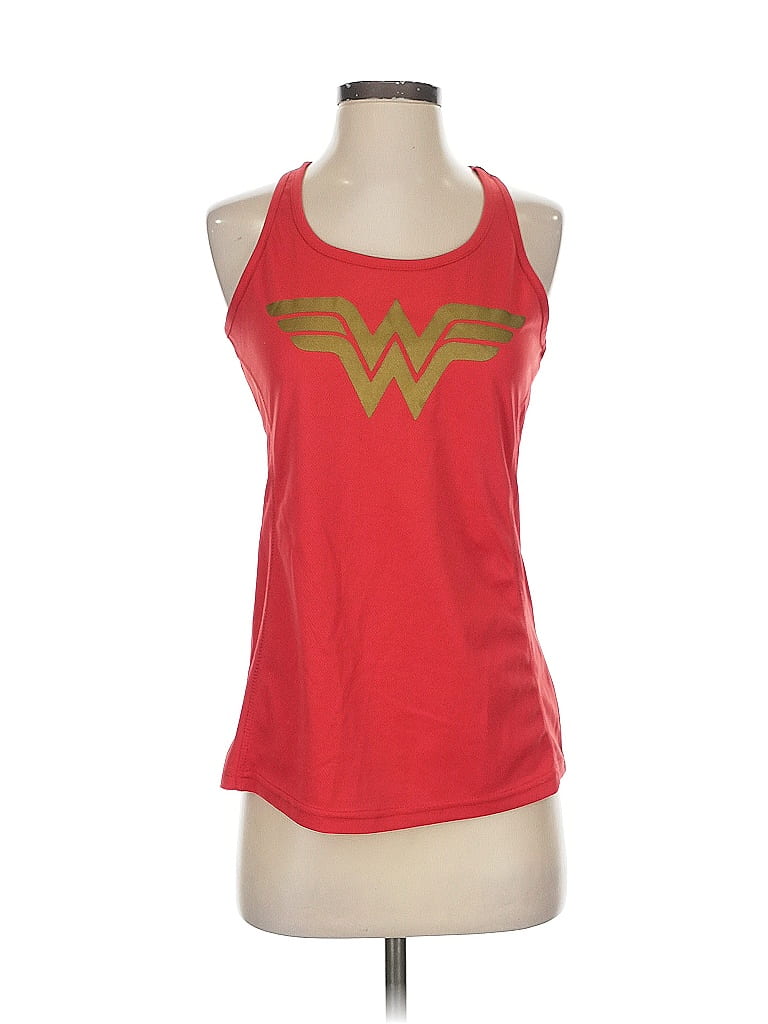 Wonder Woman Red Tank Top Size S - 36% off | ThredUp