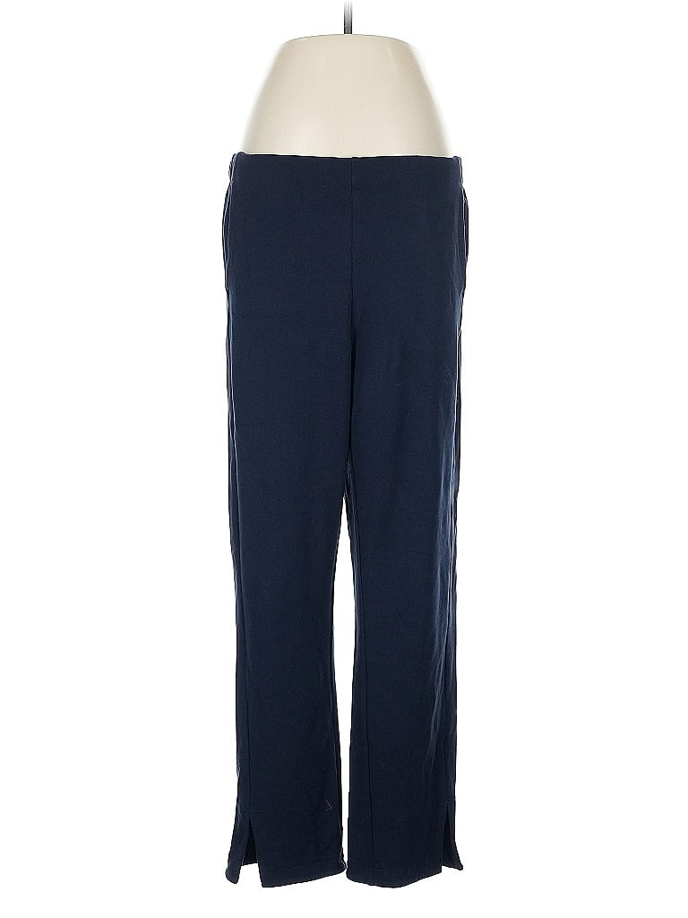 J.Jill Solid Blue Track Pants Size M - 67% off | ThredUp